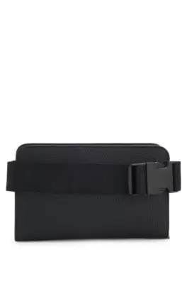 Hugo Grained Belt Bag With Logo