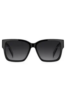 BOSS Acetate Sunglasses With Double B Monogram