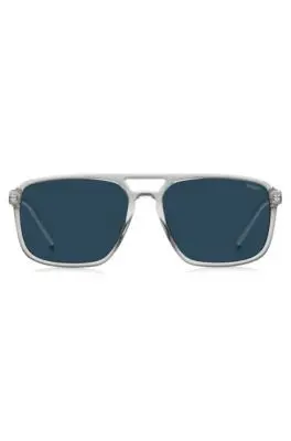 Hugo Acetate Sunglasses With Logo