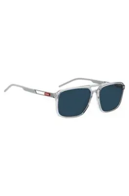 Hugo Acetate Sunglasses With Logo