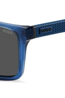 Hugo Sunglasses With Patterned Temples