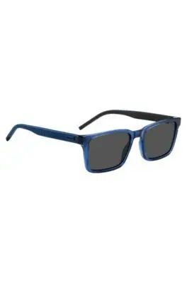Hugo Sunglasses With Patterned Temples