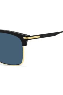 BOSS Sunglasses With Gold-tone Hardware