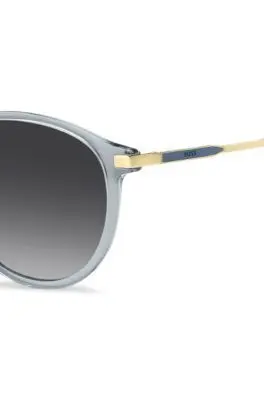 BOSS Round Frame Sunglasses