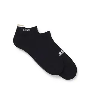 BOSS Two-pack Of Ankle Socks - Black