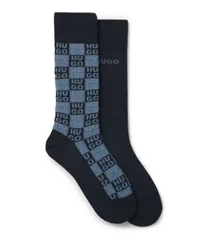 Hugo Two-pack Of Socks - Dark Blue