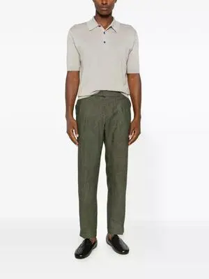 BRIGLIA 1949 Pleated Side-adjuster Trousers