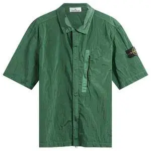 Stone Island Nylon Metal Short Sleeve Shirt