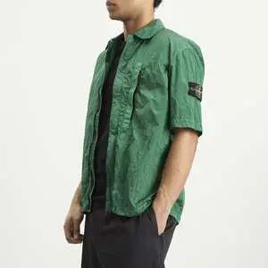 Stone Island Nylon Metal Short Sleeve Shirt