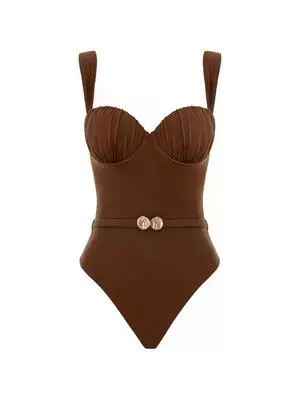 Noire Swimwear Belted Swimsuits