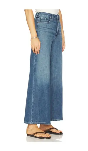 Good American Soft Tech Good Waist Palazzo Ankle Jeans