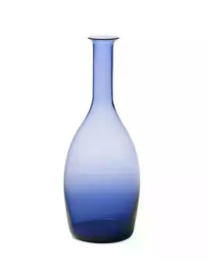 BITOSSI HOME Logo-print Curved Bottle - Blue
