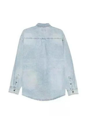 A BATHING APE Shark Denim Shirt