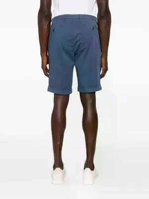 BRIGLIA 1949 Turn-up Hem Shorts - Blue