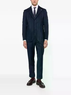 LUIGI BIANCHI MANTOVA Pinstripe-pattern Suit