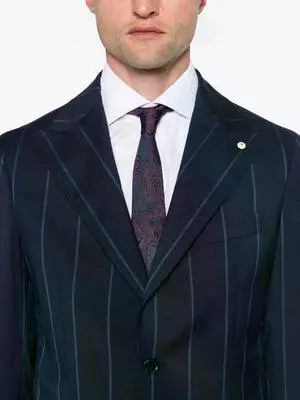 LUIGI BIANCHI MANTOVA Pinstripe-pattern Suit