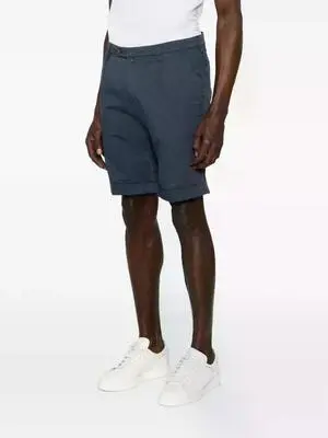 BRIGLIA 1949 Pleated Shorts - Blue
