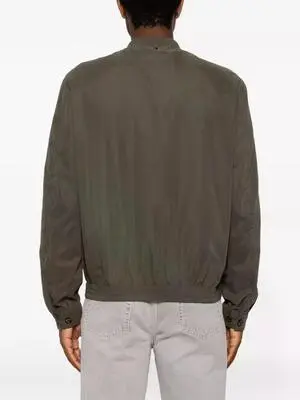 MONTECORE Zip-up Bomber Jacket - Green