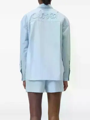 Closed Embroidered Oversized Shirt
