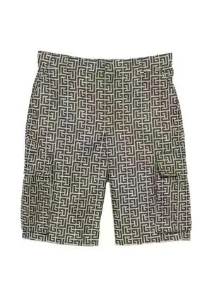 Balmain Frill Shorts For Men
