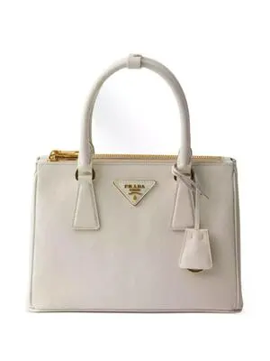 Prada Galleria Small Saffiano Leather Bag - Neutrals