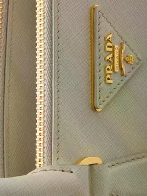 Prada Galleria Small Saffiano Leather Bag - Neutrals
