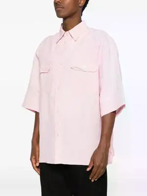 WILLY CHAVARRIA Corcoran Short-sleeve Flap-pocket Shirt