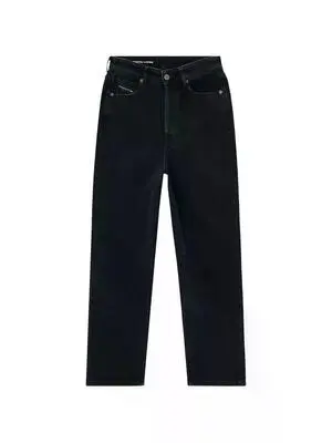 DIESEL® 1981 D-went High Waisted Straight Leg Cropped Jeans