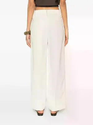 Brunello Cucinelli Pressed-crease Wide-leg Trousers