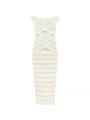 Balmain Glitter-embellished Mini Dress