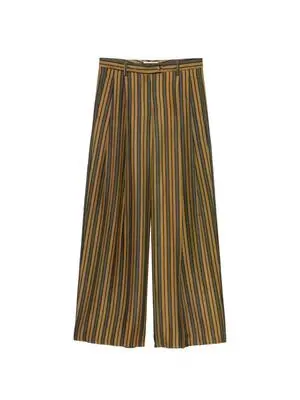 Alberto Biani Vertical-stripe Trousers