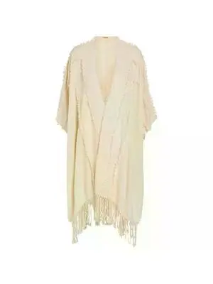 Caravana Yalchen Frayed-trim Coat