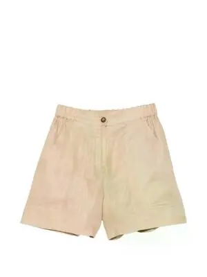 Max Mara Elasticated Patch-pocket Shorts