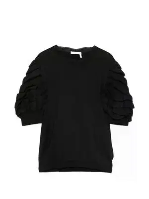 Chloé Ruffled-sleeve Blouse