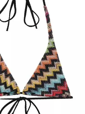 Missoni Zigzag Knit Bikini - Black