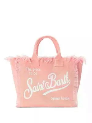 MC2 SAINT BARTH Frayed Tote Bag - Pink