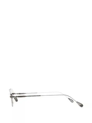 KUBORAUM Geometric Frame Sunglasses - Grey