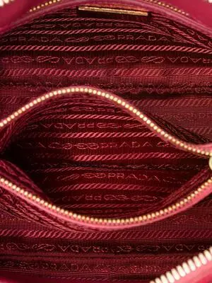 Prada Small Saffiano Lux Promenade Satchel - Pink