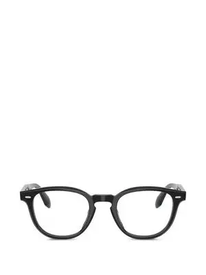 Oliver Spencer N.09 Round-frame Eyeglasses - Black