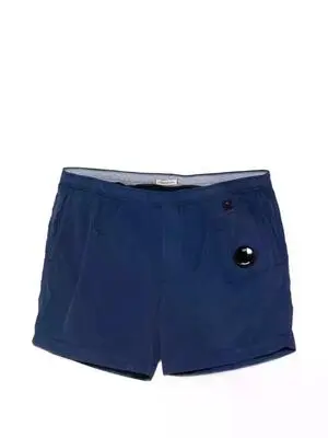 C.P. COMPANY Elastic-waistband Swim Short - Blue