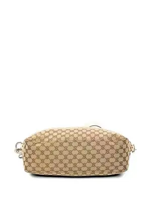 Gucci Gg Supreme Leather-print Shoulder Bag