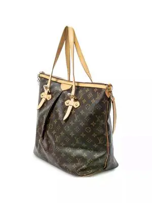 LOUIS VUITTON Palermo Monogram Tote - Brown
