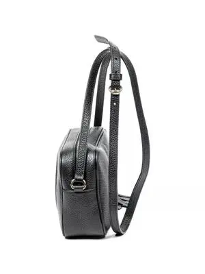 Gucci Soho Interlocking-g Tassel-detail Shoulder Bag - Black