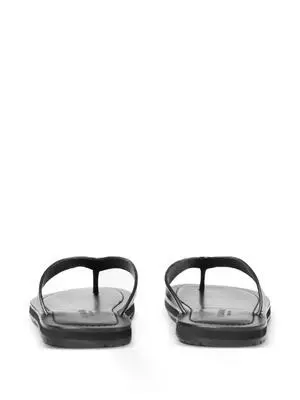 SCAROSSO Ascanio Leather Thong Sandals