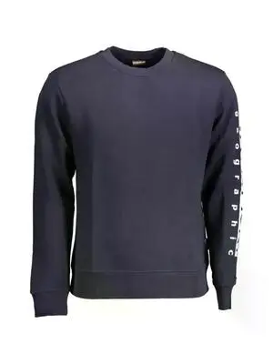 NAPAPIJRI Geographic Logo Print Pullover