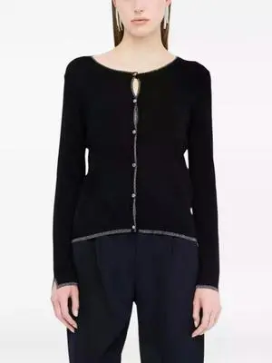 Liu Jo Lurex Trim Cardigan