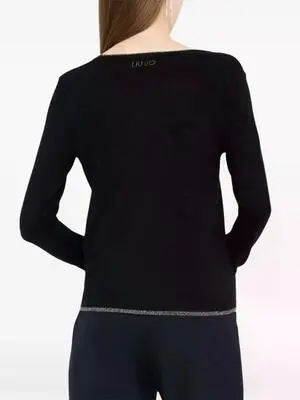 Liu Jo Lurex Trim Cardigan