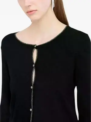 Liu Jo Lurex Trim Cardigan