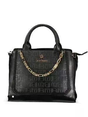 LAURA BIAGIOTTI Monogram Tote Bag With Chain Detail