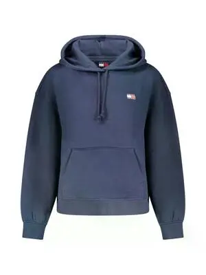 Tommy Hilfiger Logo-patch Hoodie - Blue